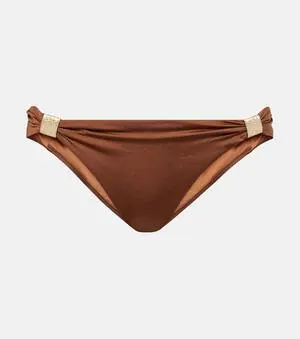Heidi Klein Grasse Bikini Bottoms - Brown