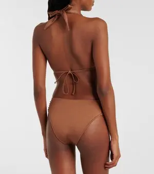 Heidi Klein Grasse Bikini Bottoms - Brown