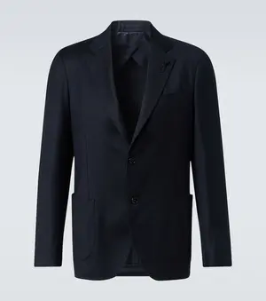 Lardini Notched Lapel Outerwear For Men