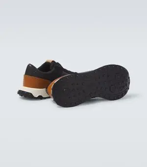 TOD'S Leather Sneakers - Black