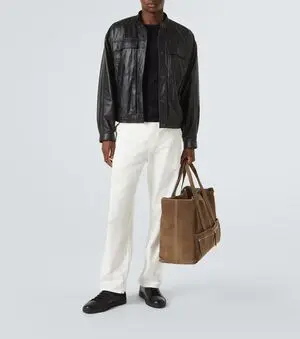 TOD'S Leather Lace-up Sneakers - Black