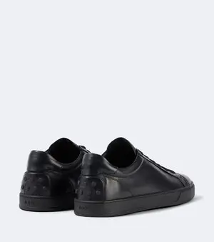 TOD'S Leather Sneakers - Black
