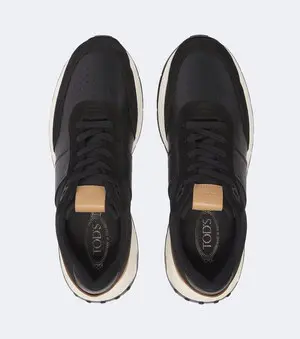 TOD'S Leather Sneakers - Black