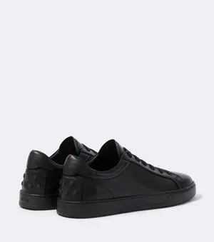 TOD'S Leather Sneakers - Black