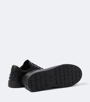 TOD'S Leather Sneakers - Black