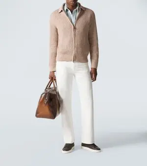 TOD'S Leather Sneakers - Brown