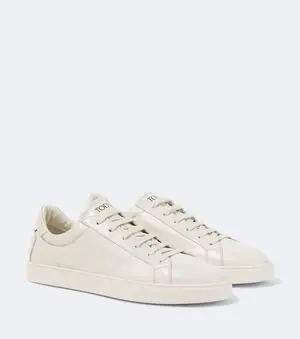 TOD'S Leather Sneakers - White