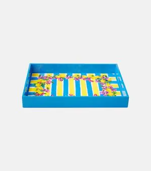 Dolce & Gabbana Striped Decorative Ray - Turquoise