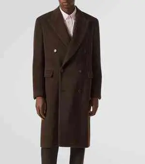 LARDINI Virgin Wool Overcoat
