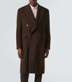 LARDINI Virgin Wool Overcoat