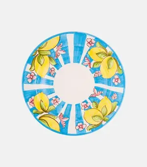 Dolce & Gabbana Ceramic Soup Plate - Blue