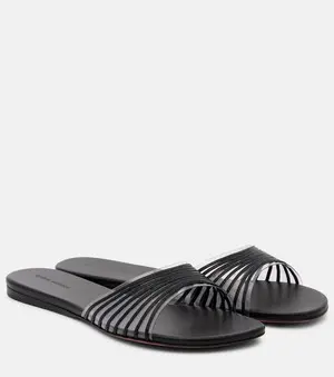 Amina Muaddi Mookie Slides