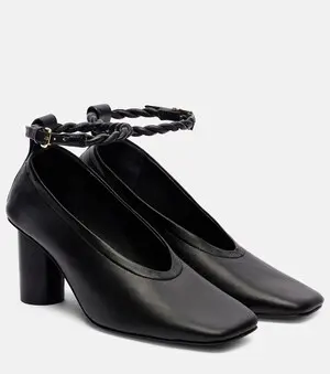 A.emery Amos 70 Leather Pumps Black