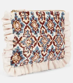 La DoubleJ Sequined Pouch
