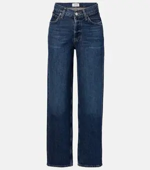 AGOLDE V-waist Baggy Straight Jeans In Nexus Wash