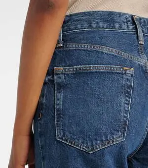 AGOLDE V-waist Baggy Straight Jeans In Nexus Wash