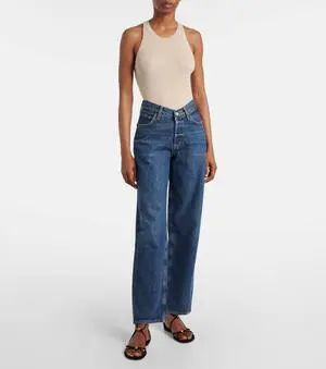 AGOLDE V-waist Baggy Straight Jeans In Nexus Wash