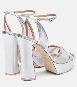 MALONE SOULIERS Sylvie 125 Leather Platform Sandals
