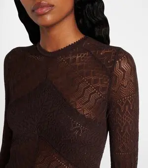 Staud Vera Knitted Maxi Dress