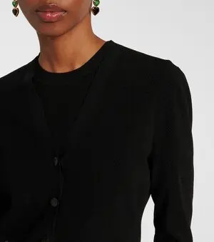 Tory Burch T Monogram Jacquard Cardigan