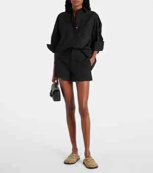 Gucci Gg Leather-trimmed Mules
