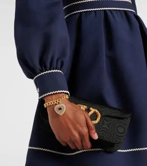 Valentino Garavani Coeur Royal Vlogo Charm Bracelet