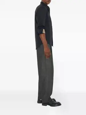 Burberry Cotton Poplin Shirt - Blue