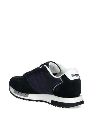 BLAUER. Suede Sneakers