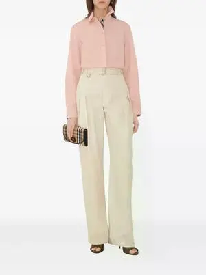 Burberry Highlands Chain-strap Wallet - Neutrals
