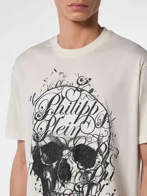 Philipp Plein Skull Cotton T-shirt - White 1