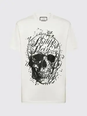 Philipp Plein Skull Cotton T-shirt - White 1