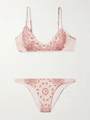 Attico Printed Bikini - Pink