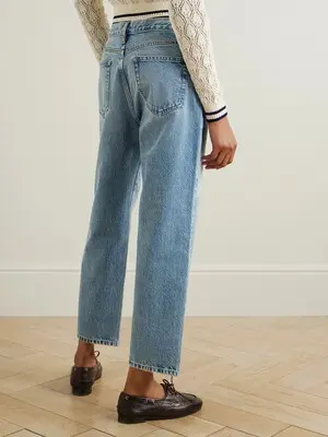 FRAME The Hang Mid-rise Straight-leg Jeans