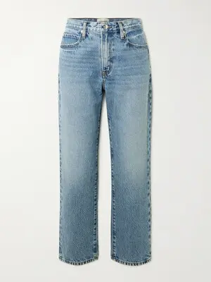 FRAME The Hang Mid-Rise Straight-Leg Jeans