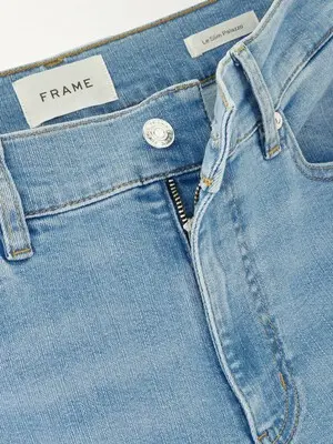 FRAME Le Slim Palazzo Mid-rise Jeans