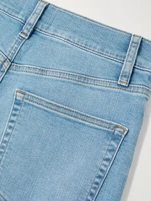 FRAME Le Slim Palazzo Mid-rise Jeans