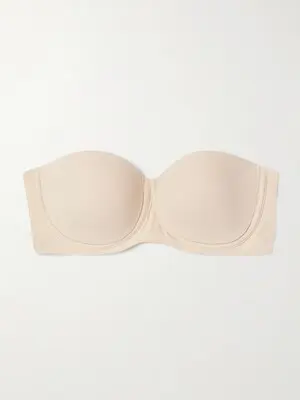Molded cup support bras