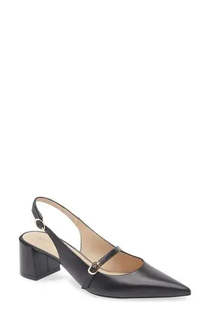 STUART WEITZMAN Emilia Mj Slingback Pumps - Black