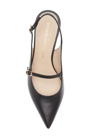 STUART WEITZMAN Emilia Mj Slingback Pumps - Black