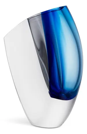 KOSTA BODA Mirage Extralarge Vase - Blue