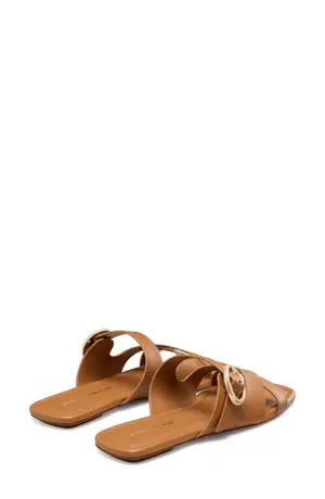 STUART WEITZMAN Villa Slide Sandal - Macchiato