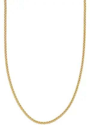 Bony Levy 14k Gold Wheat Chain Necklace - 14k Yellow Gold