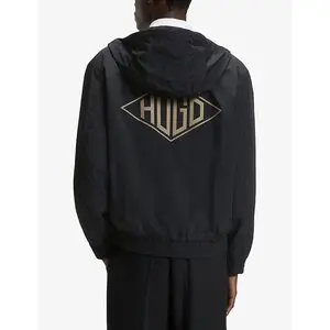 Hugo Logo-print Windbreaker Jacket