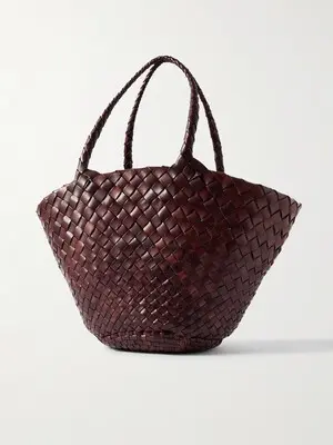 Dragon Diffusion Egola Woven Leather Tote