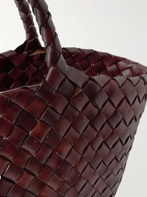 Dragon Diffusion Egola Woven Leather Tote