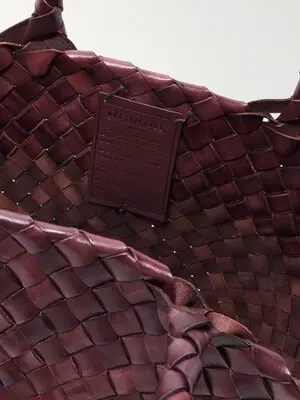 Dragon Diffusion Egola Woven Leather Tote
