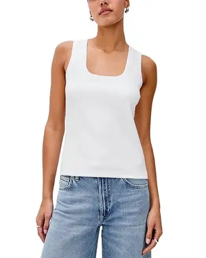 Rails Bobbie Tank Top - White