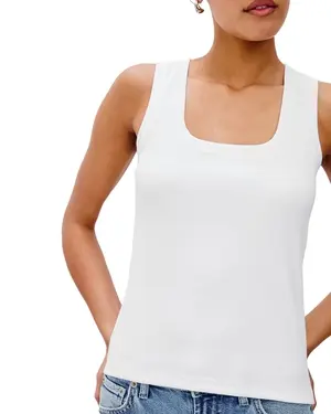 Rails Bobbie Tank Top - White