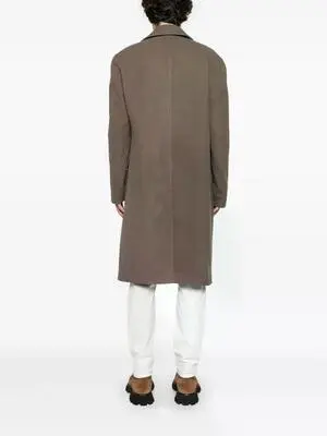 Tagliatore Double-breasted Coat - Brown