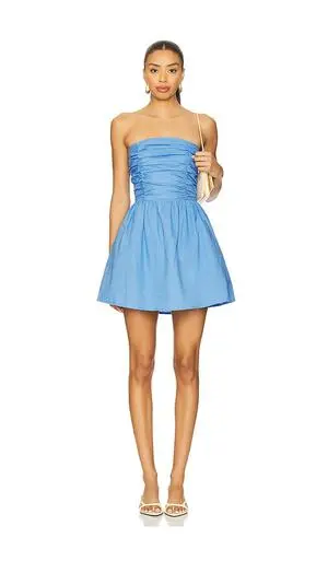 MORE TO COME Robin Mini Dress - Blue